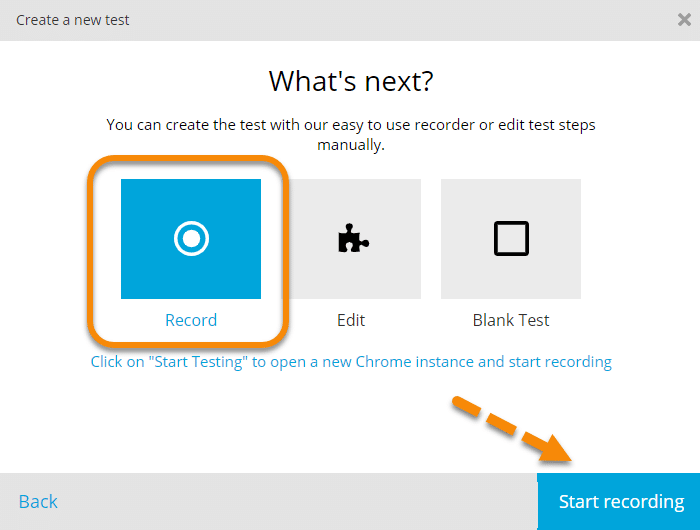 How To Record And Play With Smart Test Recorder In Testproject